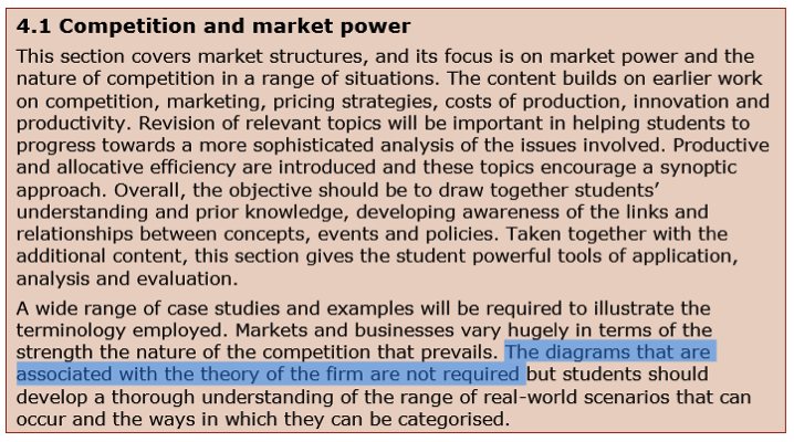 Spectrum of Competiton – A Level Economics B Edexcel Revision – Study ...