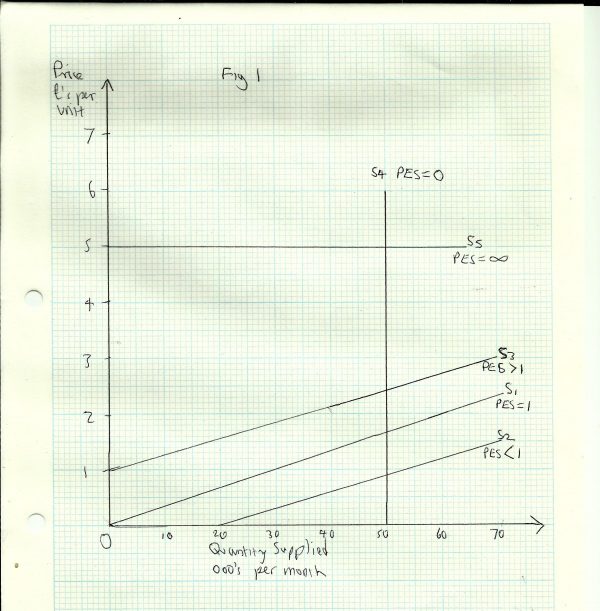 Price Elasticity of Supply – A Level Economics A Edexcel Revision ...